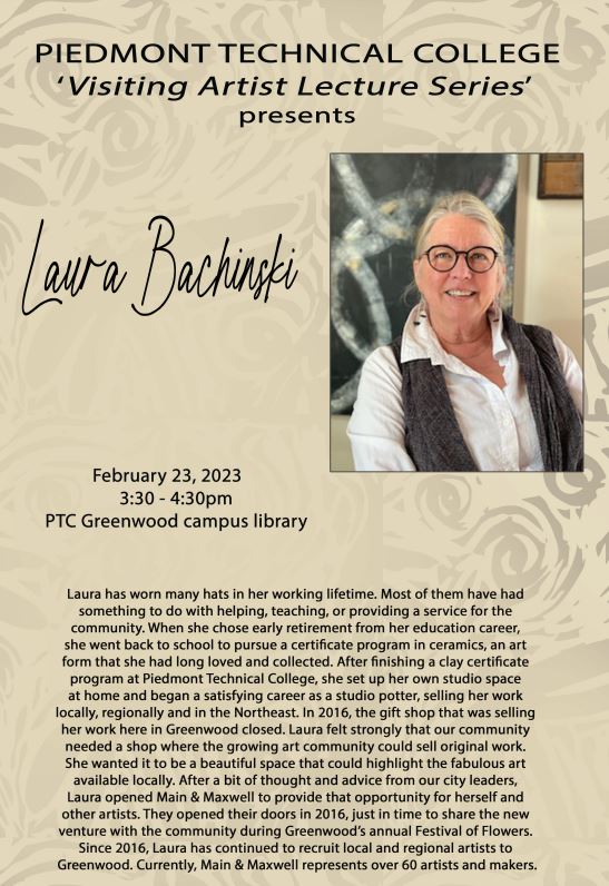 Laura Bachinski, Visiting Artist, 2.23.23 – PROPEL Faculty & Staff Blog