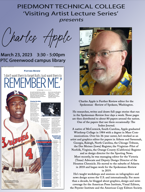 Charles Apple — Visiting Artist on Campus March 23, 2023 – PROPEL ...
